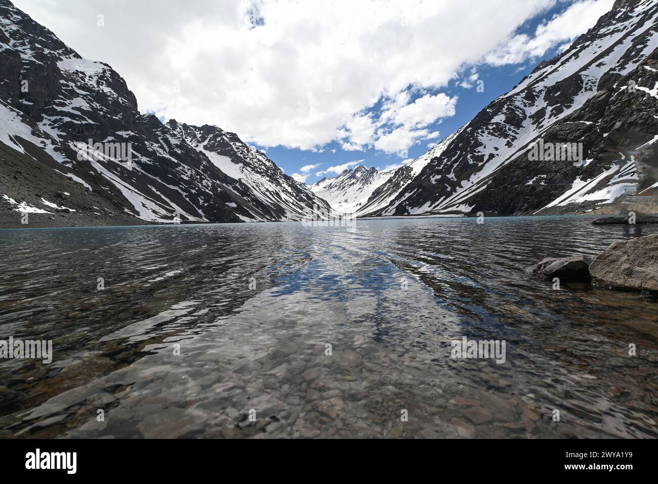 Laguna del inca chile hi-res stock photography and images - Alamy