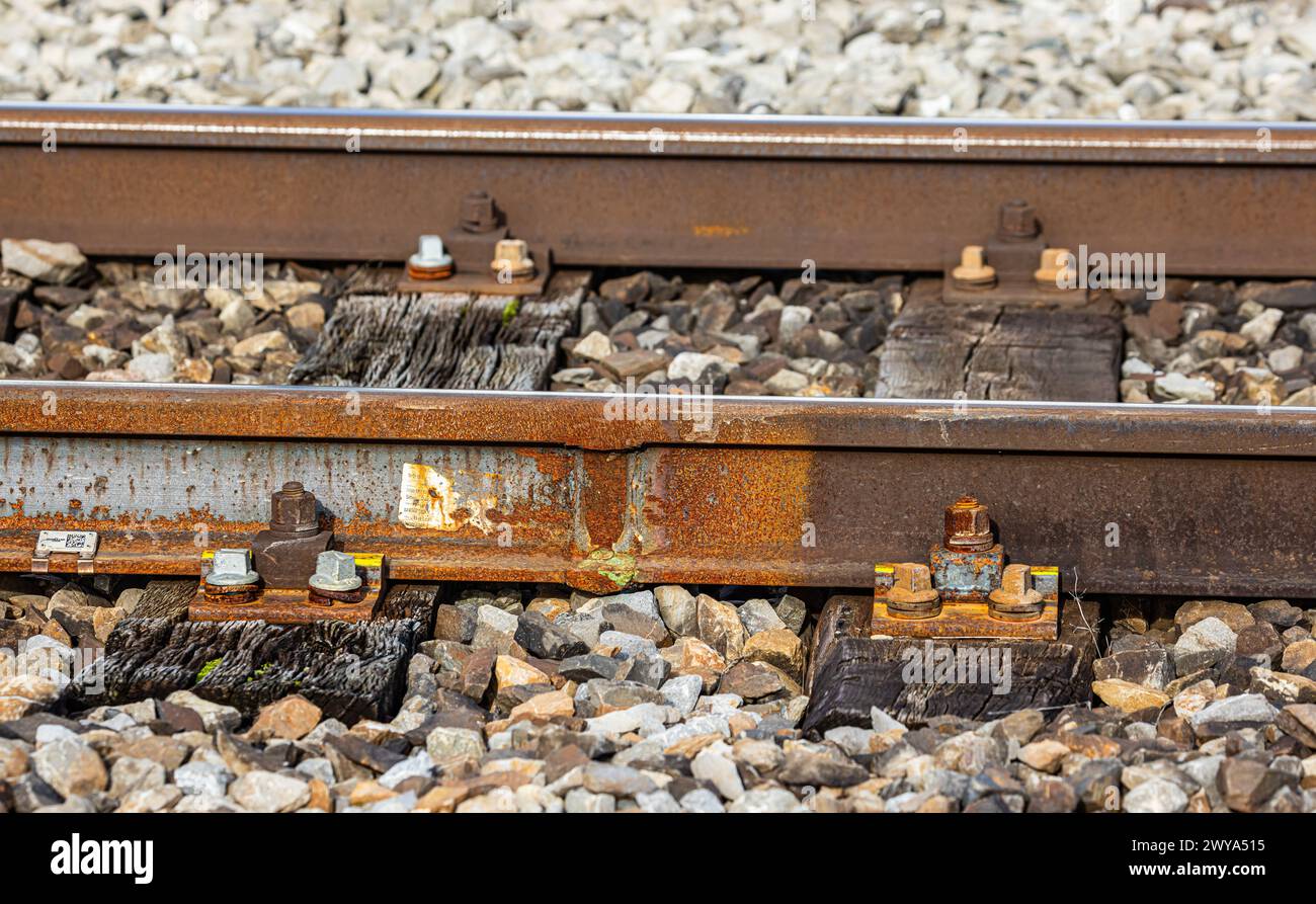 Zugschiene hi-res stock photography and images - Alamy