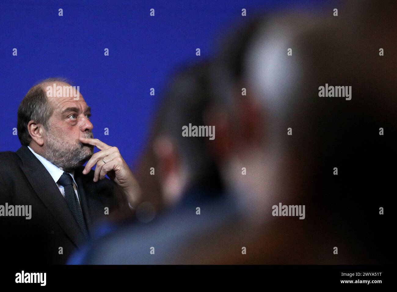 Eric Dupond-Moretti, Minister for Justice during the Beauvau des ... Eric Dupond-Moretti, Minister for Justice during the Beauvau des ...