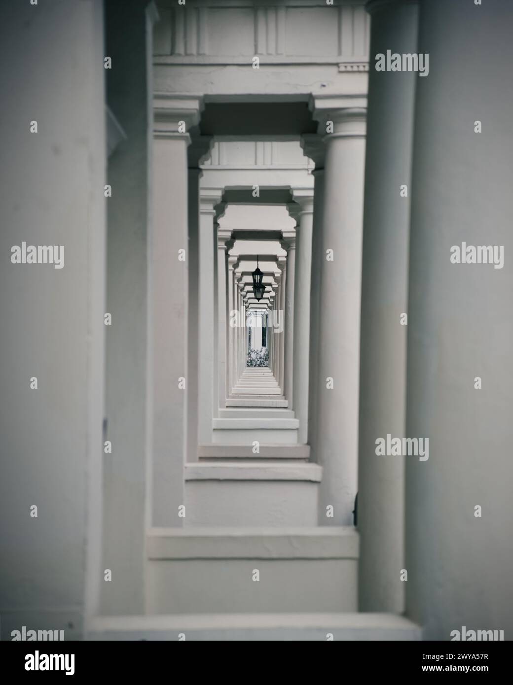 Building with white pillars hi-res stock photography and images - Alamy