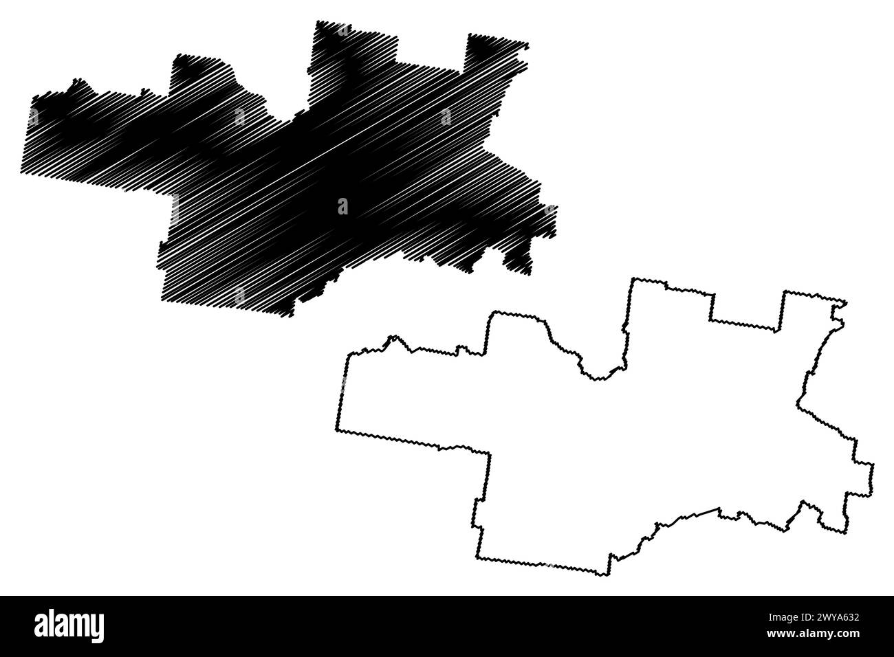 Shire of Hepburn (Commonwealth of Australia, Victoria state, Vic) map ...