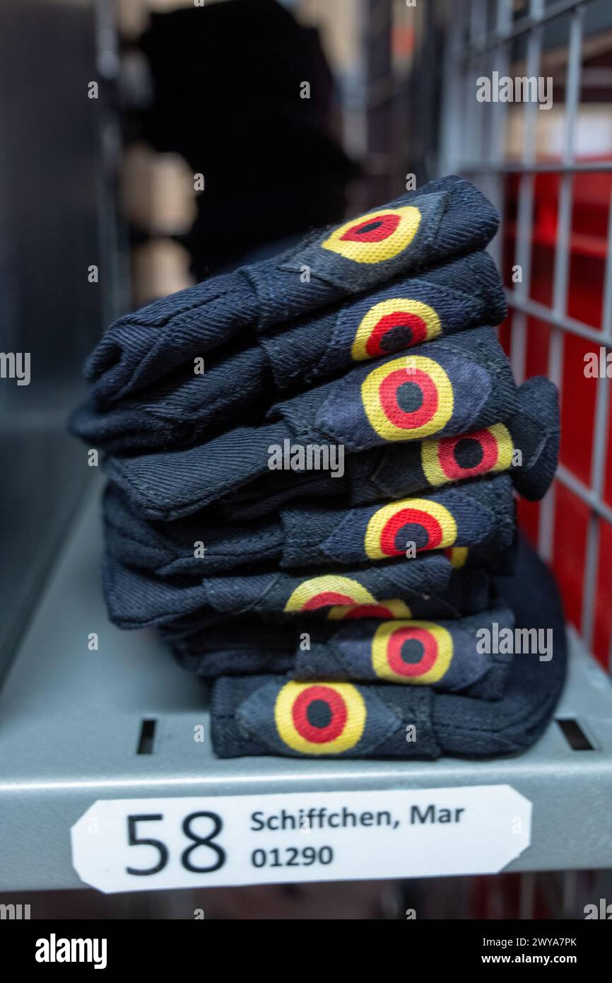 Parow, Germany. 03rd Apr, 2024. At the service station (SVS) of Bw ...