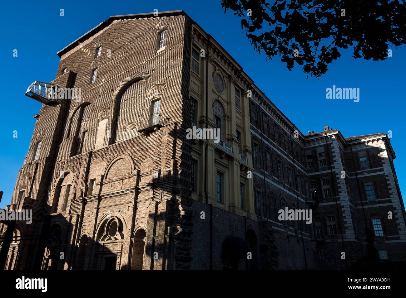 View of the Castle of Rivoli Castello di Rivoli, a former Residence of ...
