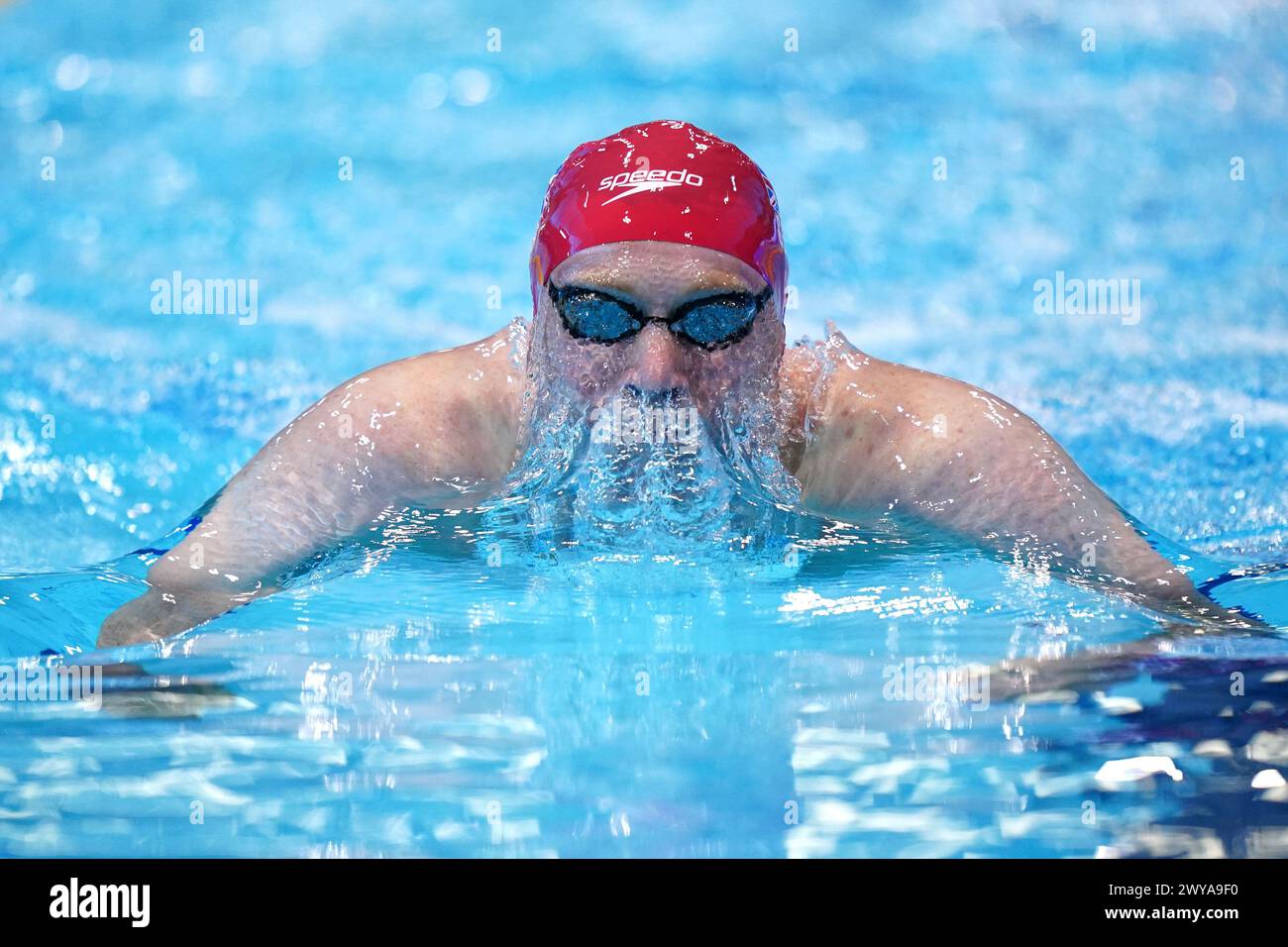 Tom Dean in action during the Men's 200m IM Heats on day four of the ...