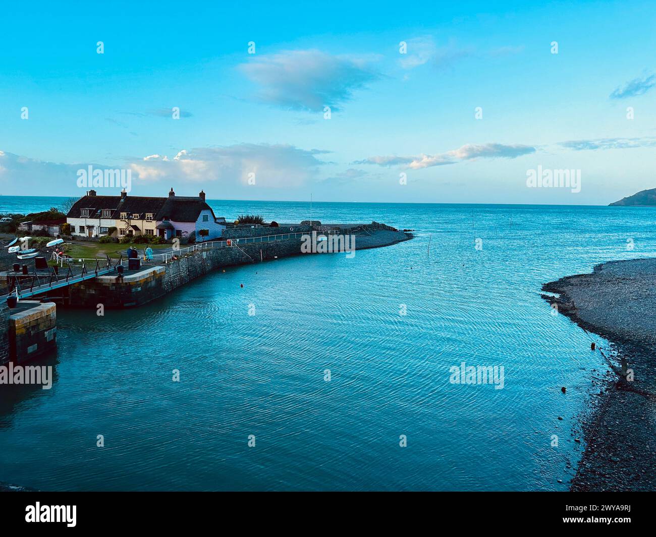 Porlock cottages hi-res stock photography and images - Alamy