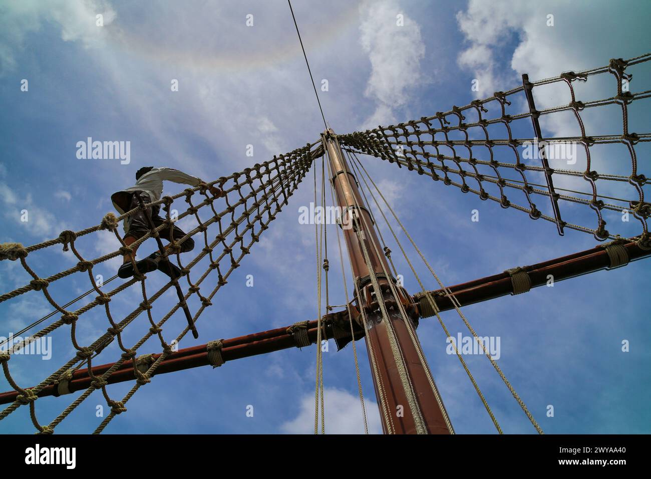Las carabelas de cristobal colon hi-res stock photography and images ...