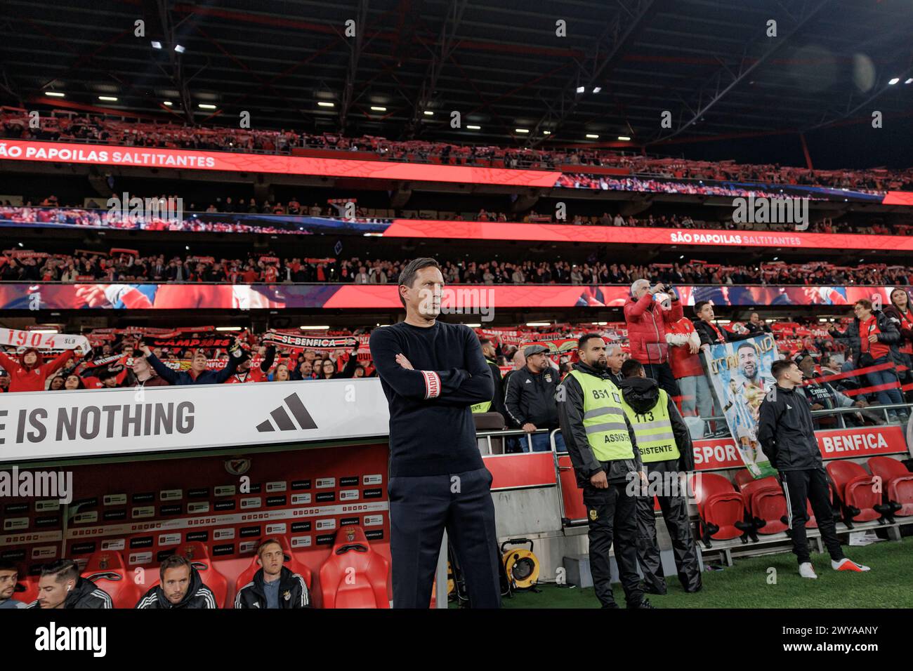 Roger Schmidt during Taca de Portugal second semifinal game between SL ...