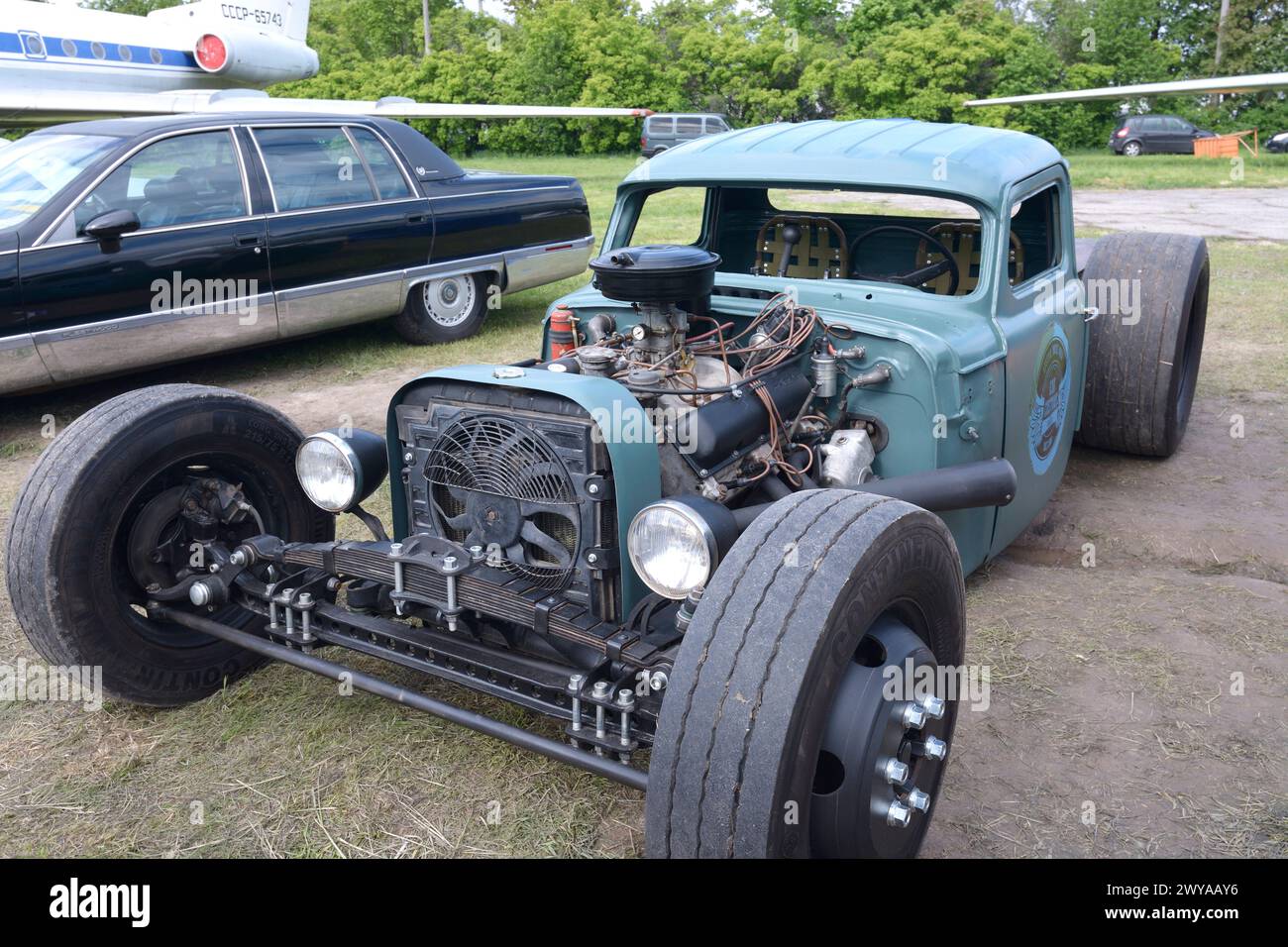 Old self made engine hi-res stock photography and images - Alamy