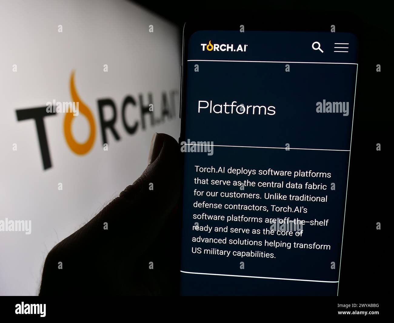 Torch ai hi-res stock photography and images - Alamy