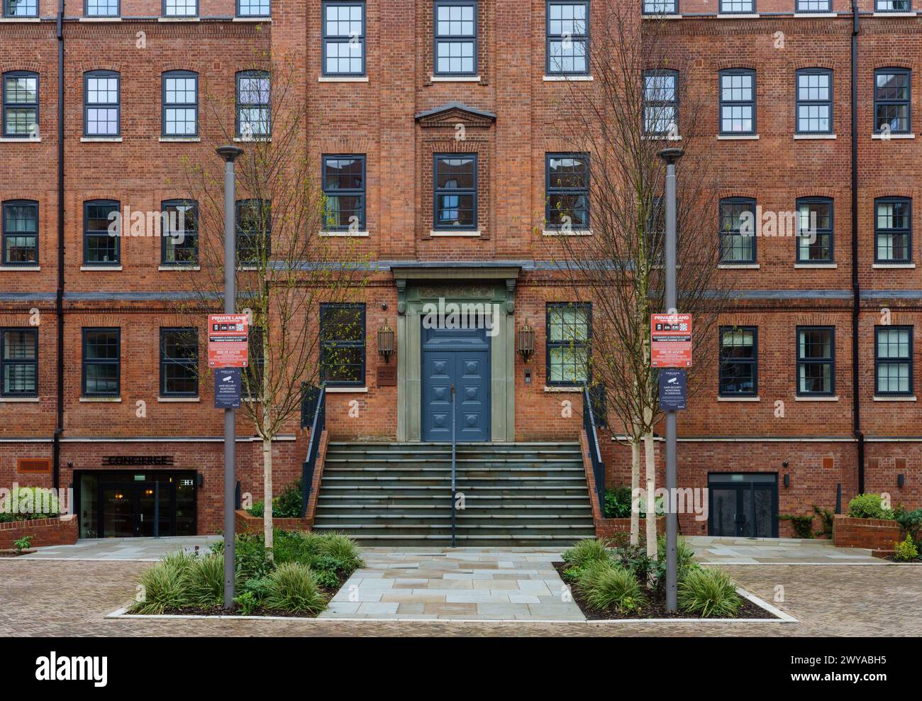 The completed section of the old main building (Grade II listed) at the ...