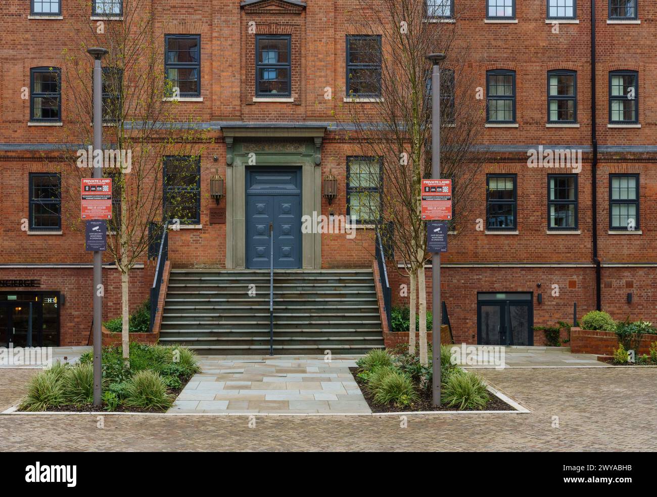 The completed section of the old main building (Grade II listed) of the ...