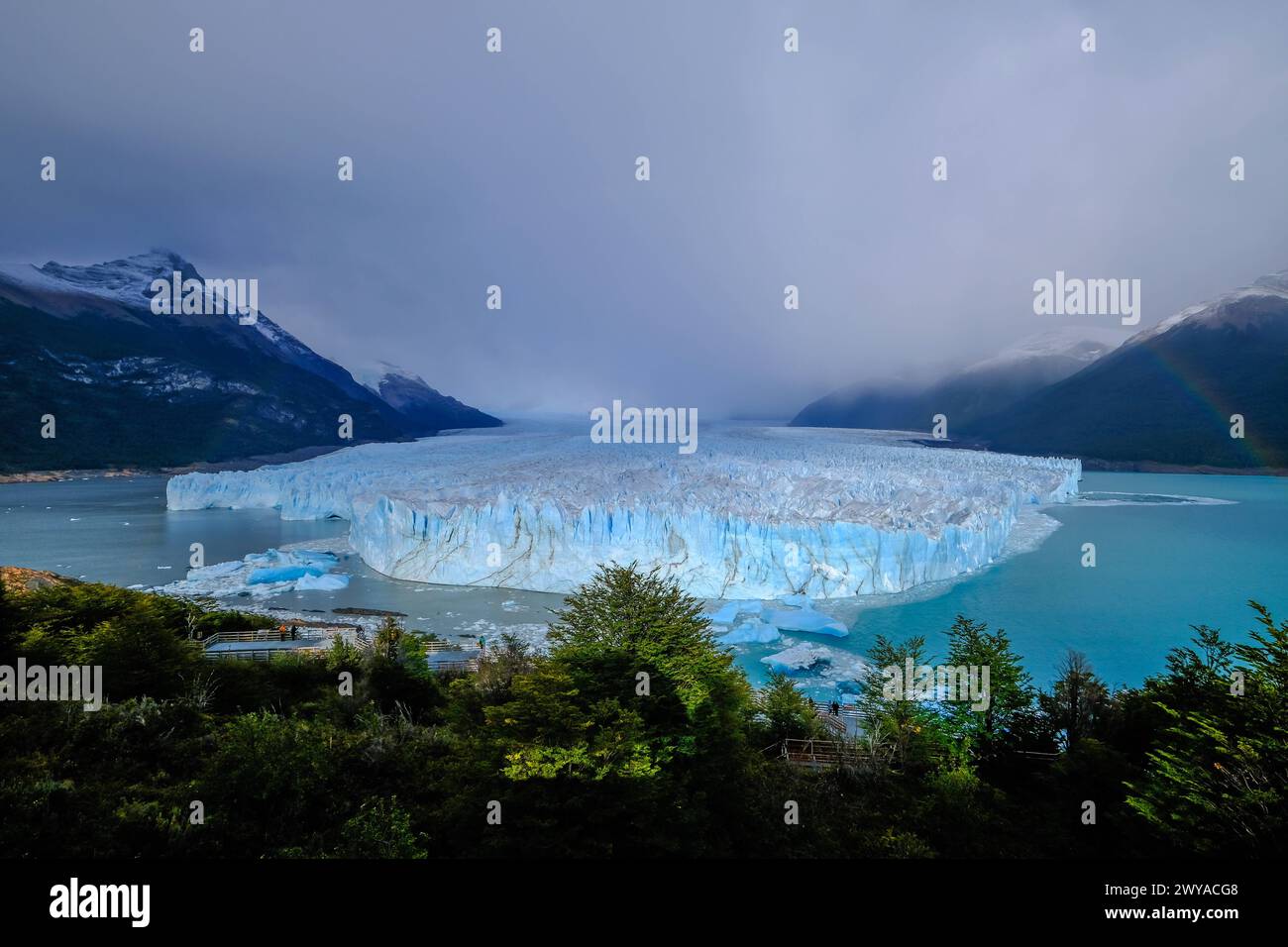 El Calafate, Patagonien, Argentinien - Perito Moreno Gletcher im ...