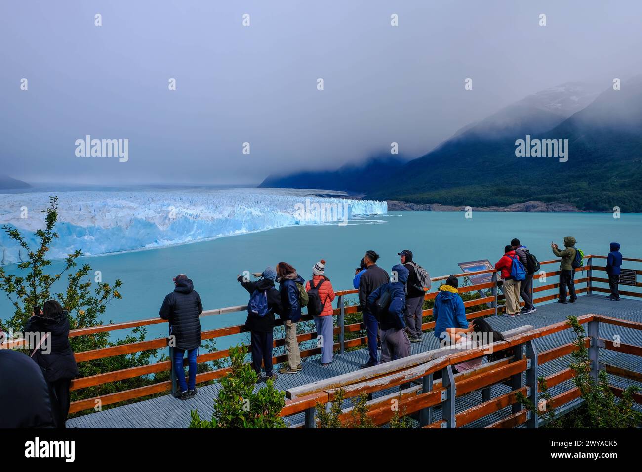El Calafate, Patagonien, Argentinien - Perito Moreno Gletcher im ...