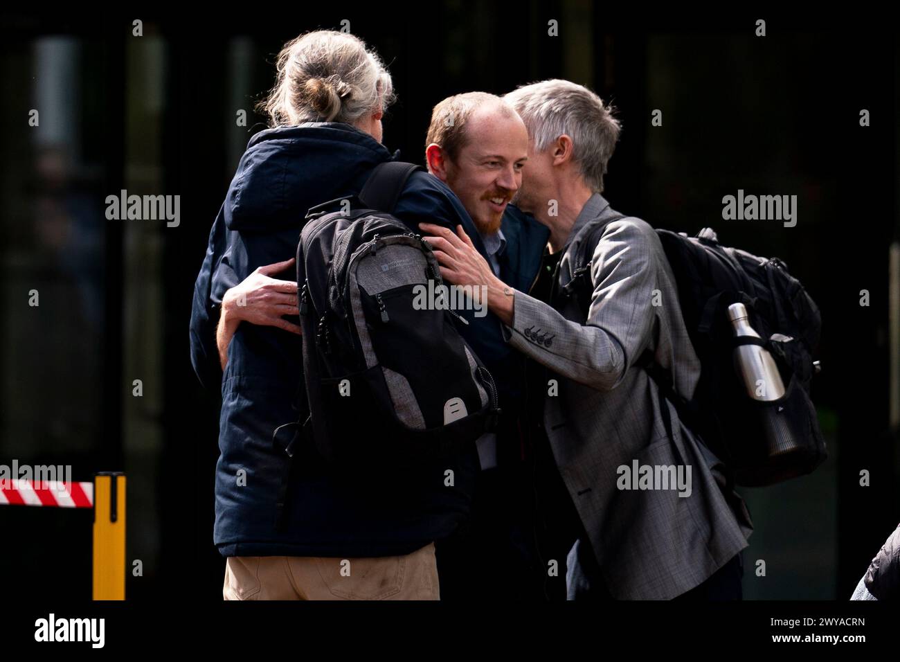 Extinction Rebellion and Just Stop Oil co-founder Roger Hallam (left ...