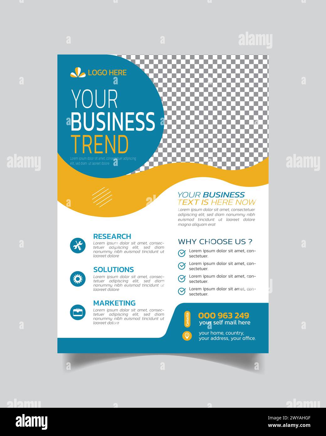 Downloadable flyer templates hi-res stock photography and images - Alamy