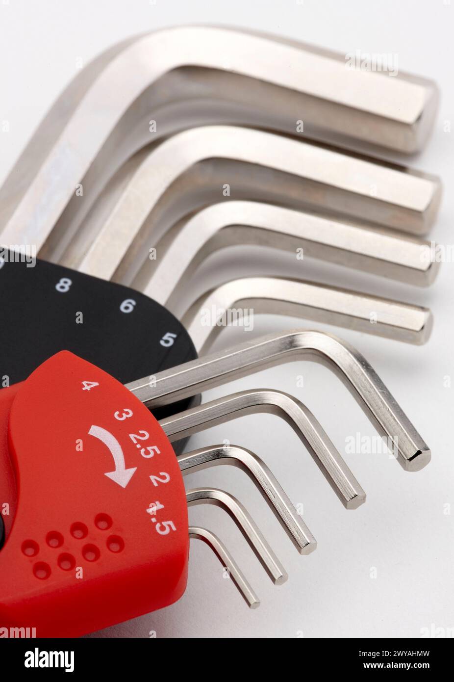 Set of Allen keys Stock Photo - Alamy