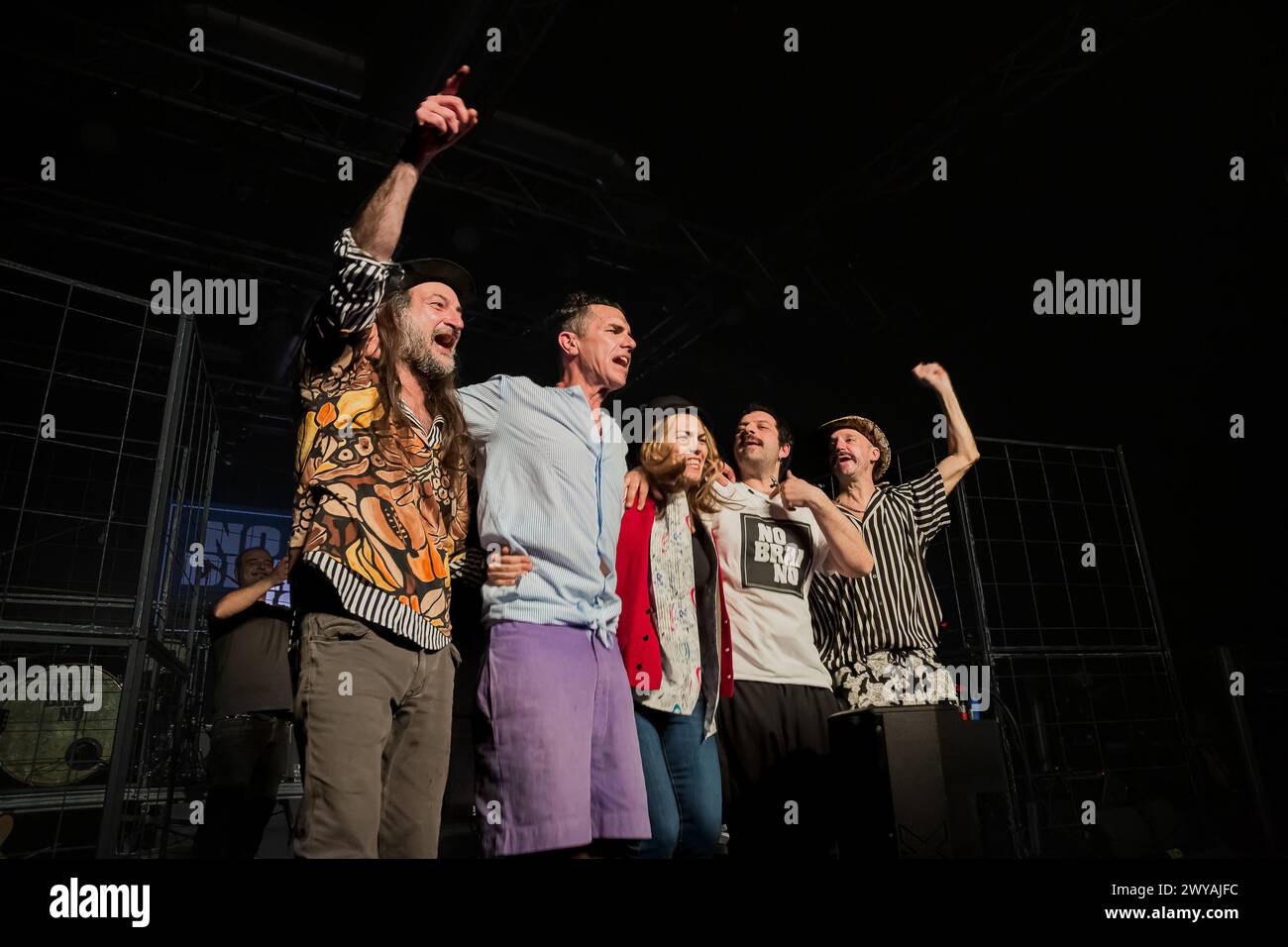 Magazzini Generali, Milano, Italy, April 04, 2024, The Band Nobraino ...