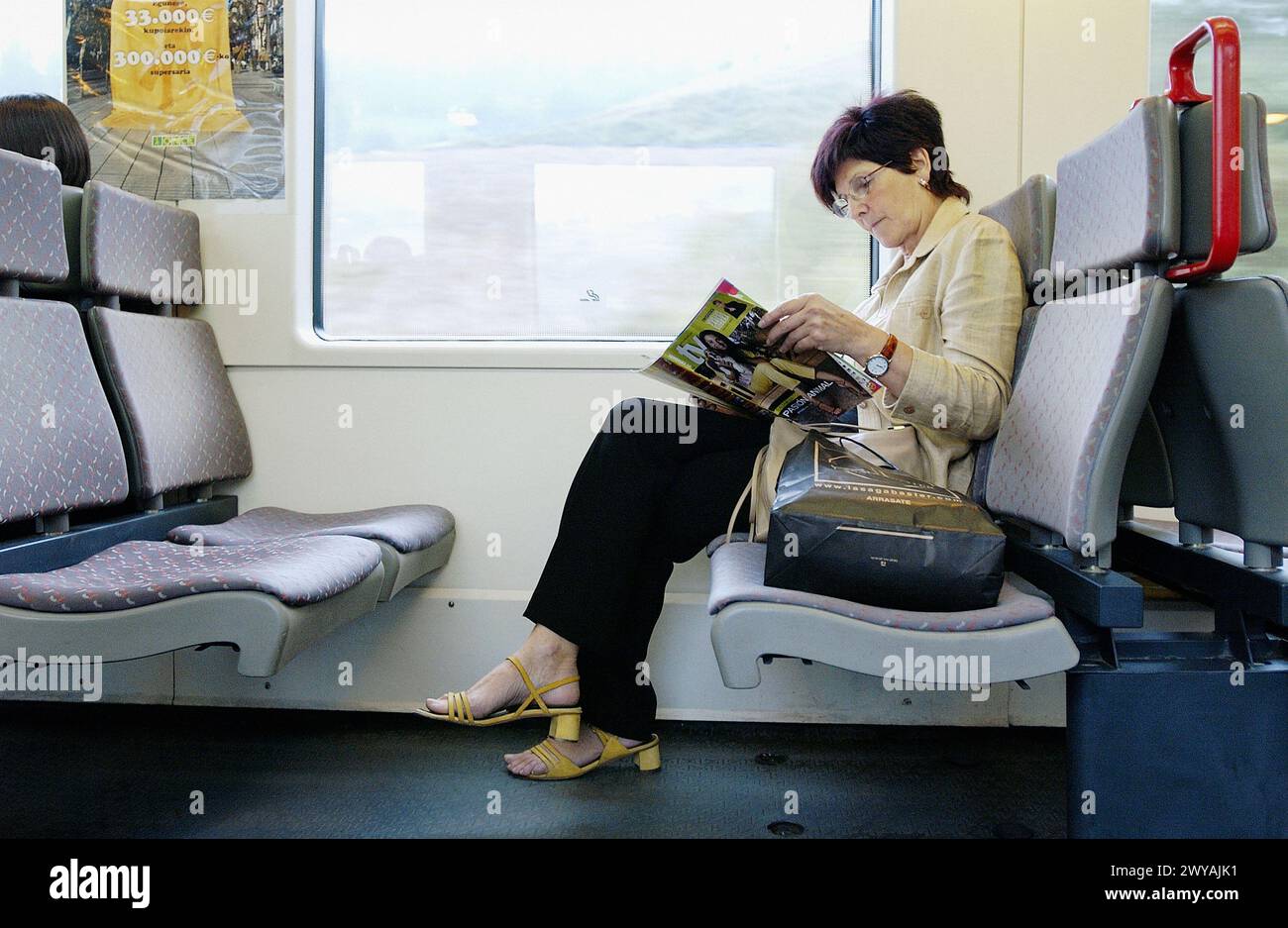 Inside commuter train renfe hi-res stock photography and images - Alamy