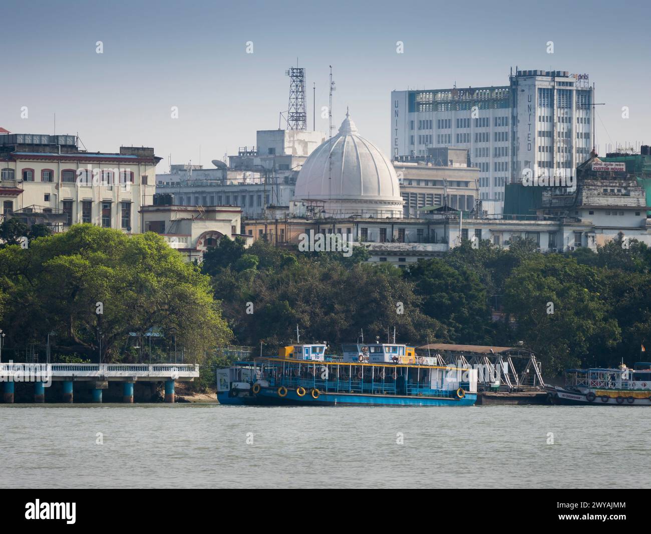 India, Kolkata, Hooghly river scene Stock Photo - Alamy