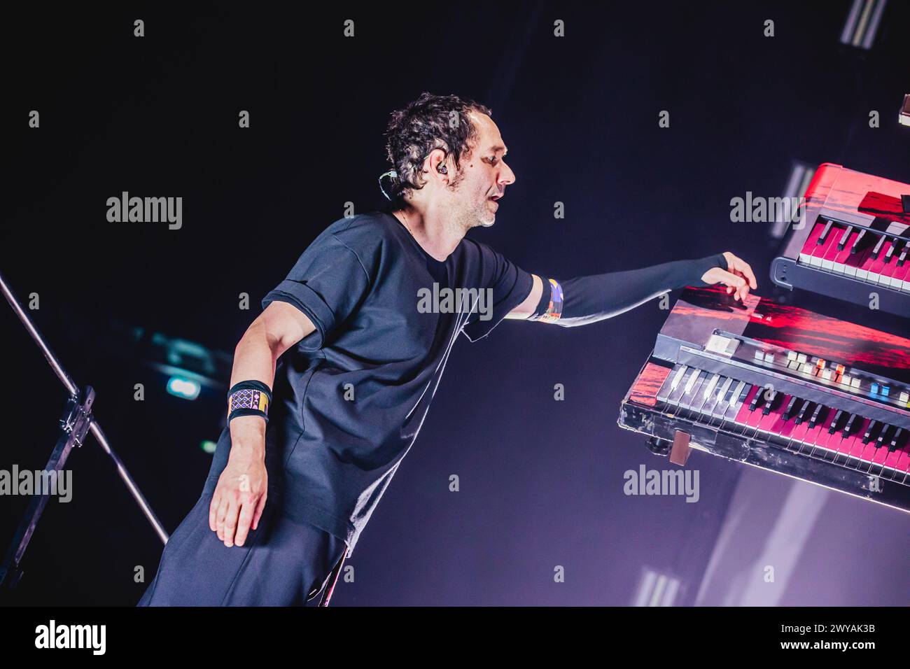 Boosta (Davide Dileo) of Subsonica Stock Photo - Alamy