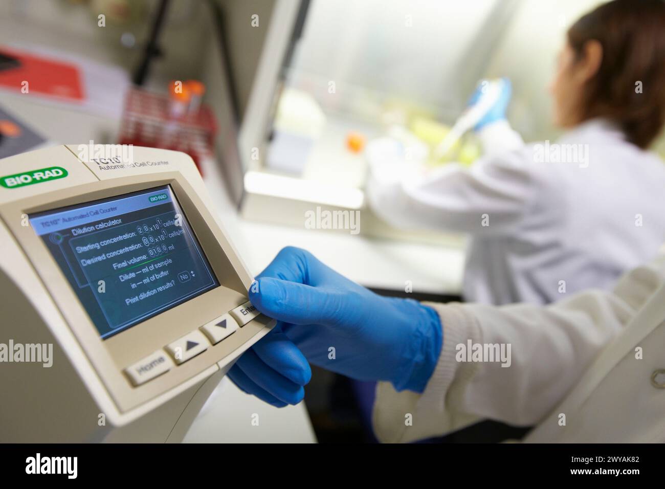 Cell counter, counting and viability of cell line, Cell Culture ...