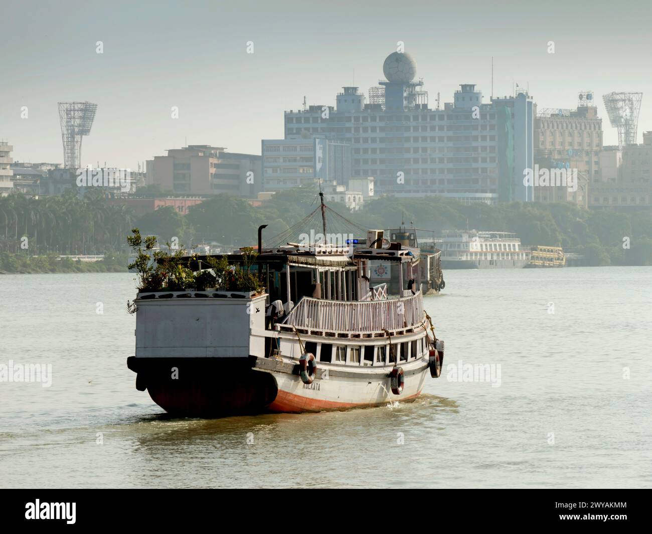 India, Kolkata, Hooghly river scene Stock Photo - Alamy