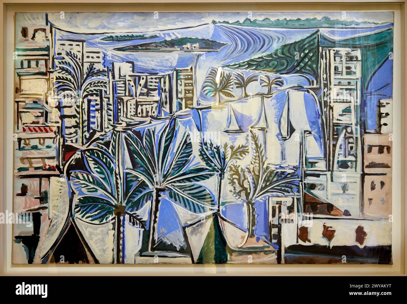"La Baie de Cannes", 1958, Pablo Picasso, Picasso Museum, Paris, France ...
