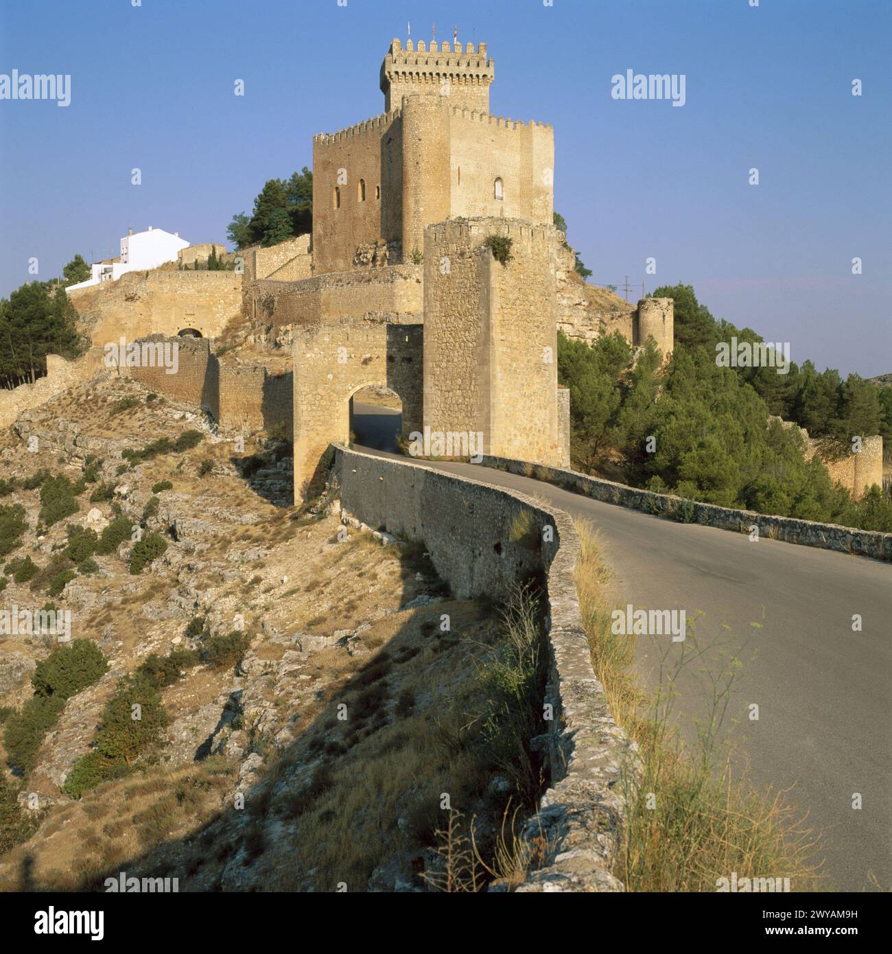 Marques de Villena Castle (now Parador Nacional, a state run hotel ...