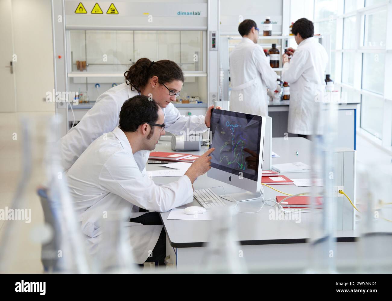 Molecular docking hi-res stock photography and images - Alamy