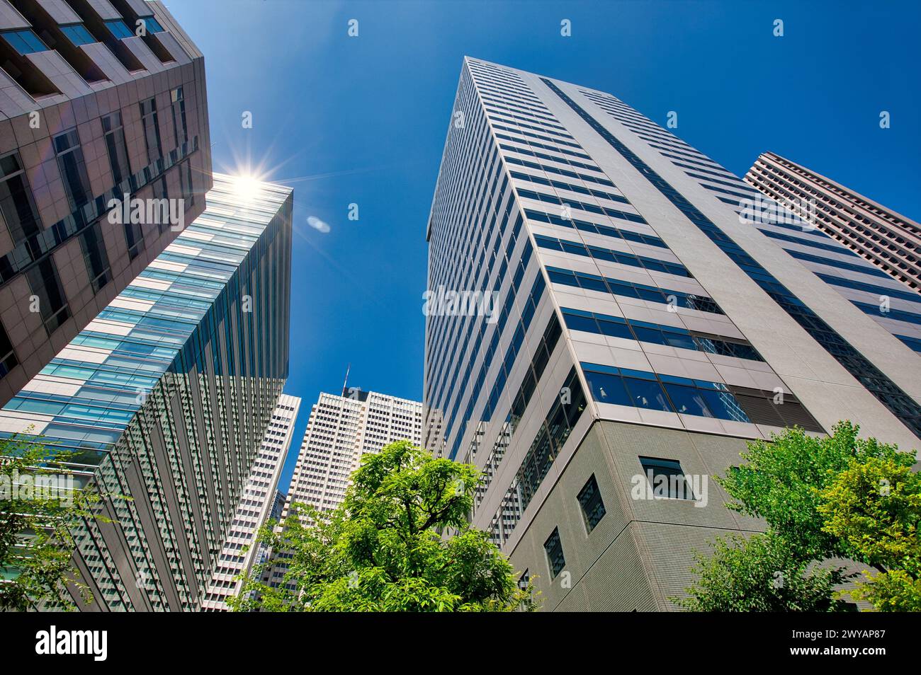 Buildings, Shinjuku district, Tokyo, Japan Stock Photo - Alamy