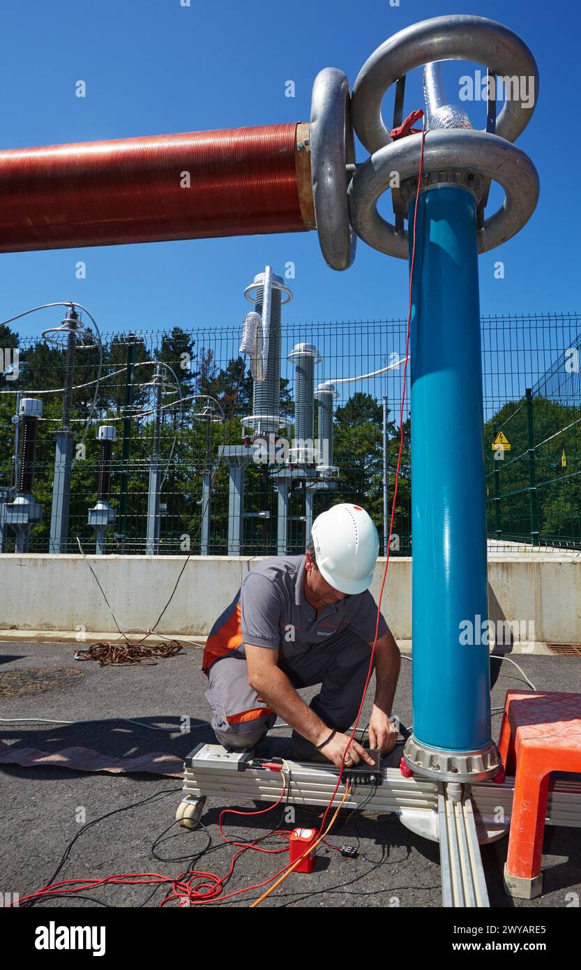 On-site commissioning, diagnostics and maintenance tests on underground ...