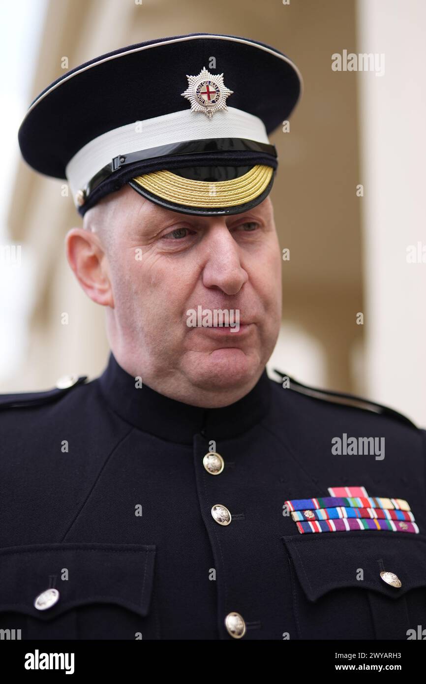 Warrant Officer Class 1 Andrew Stokes, Coldstream Guards watches ...