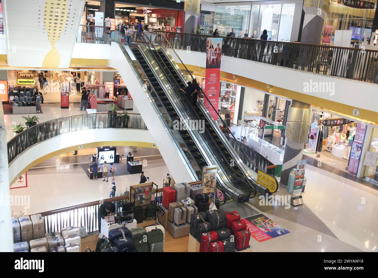 Chiangmai, Thailand - March 29 2024: Inside Central Festival Chiang mai Stock Photo - Alamy