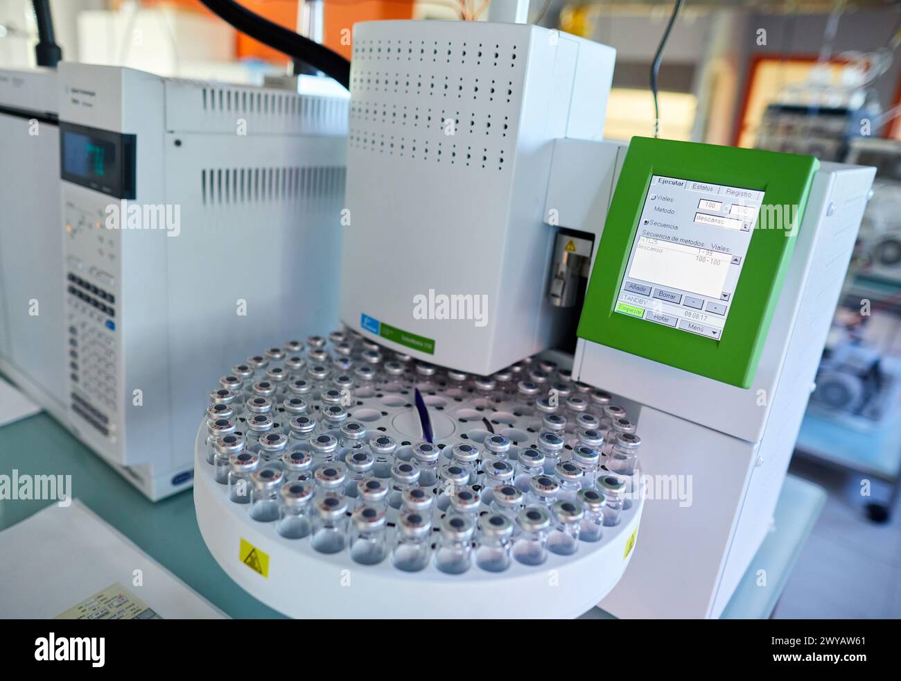 Gas Chromatograph, Chemical Laboratory, Agricultural and environmental ...