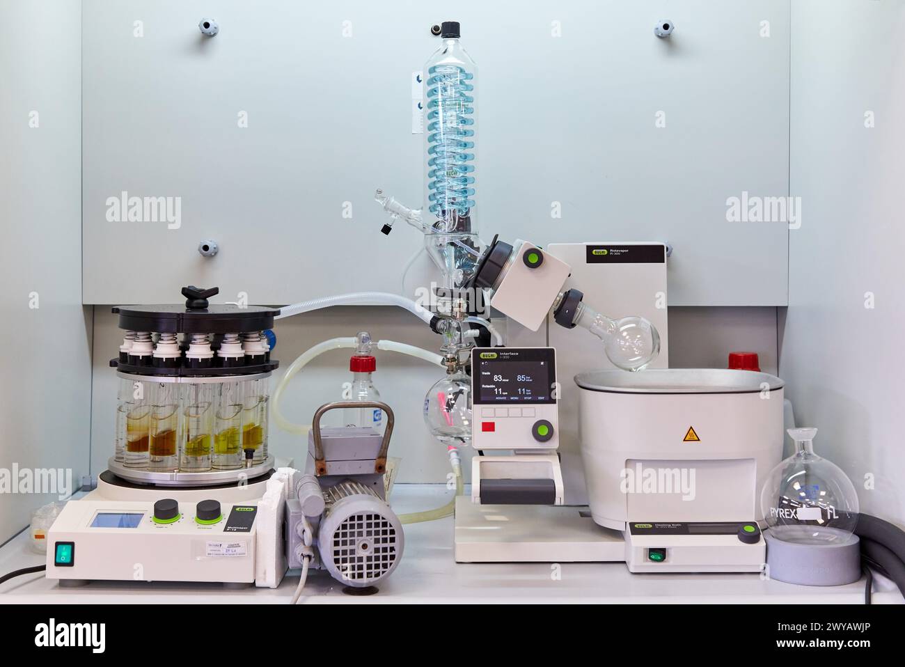 Researcher, Multi-evaporator, Solvent Separation, Gas Showcase ...