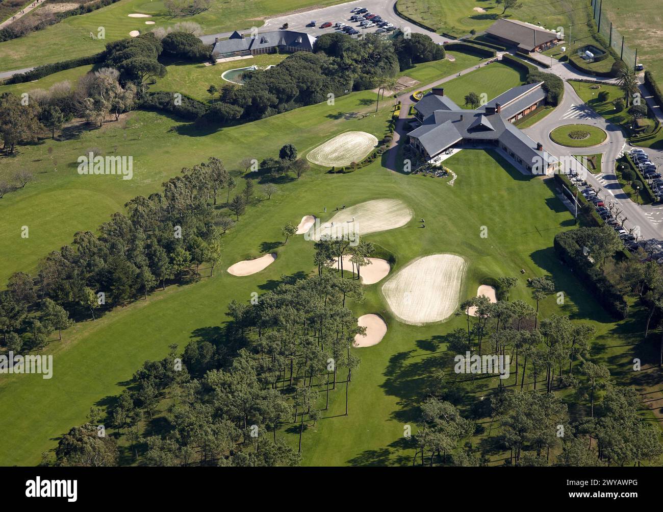 Neguri golf course, Getxo, Biscay, Basque Country, Spain Stock Photo ...