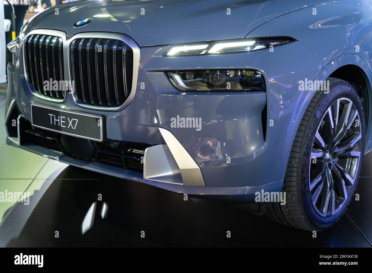Kuala Lumpur, Malaysia - May 5,2023 : BMW The X7 displaying in the ...