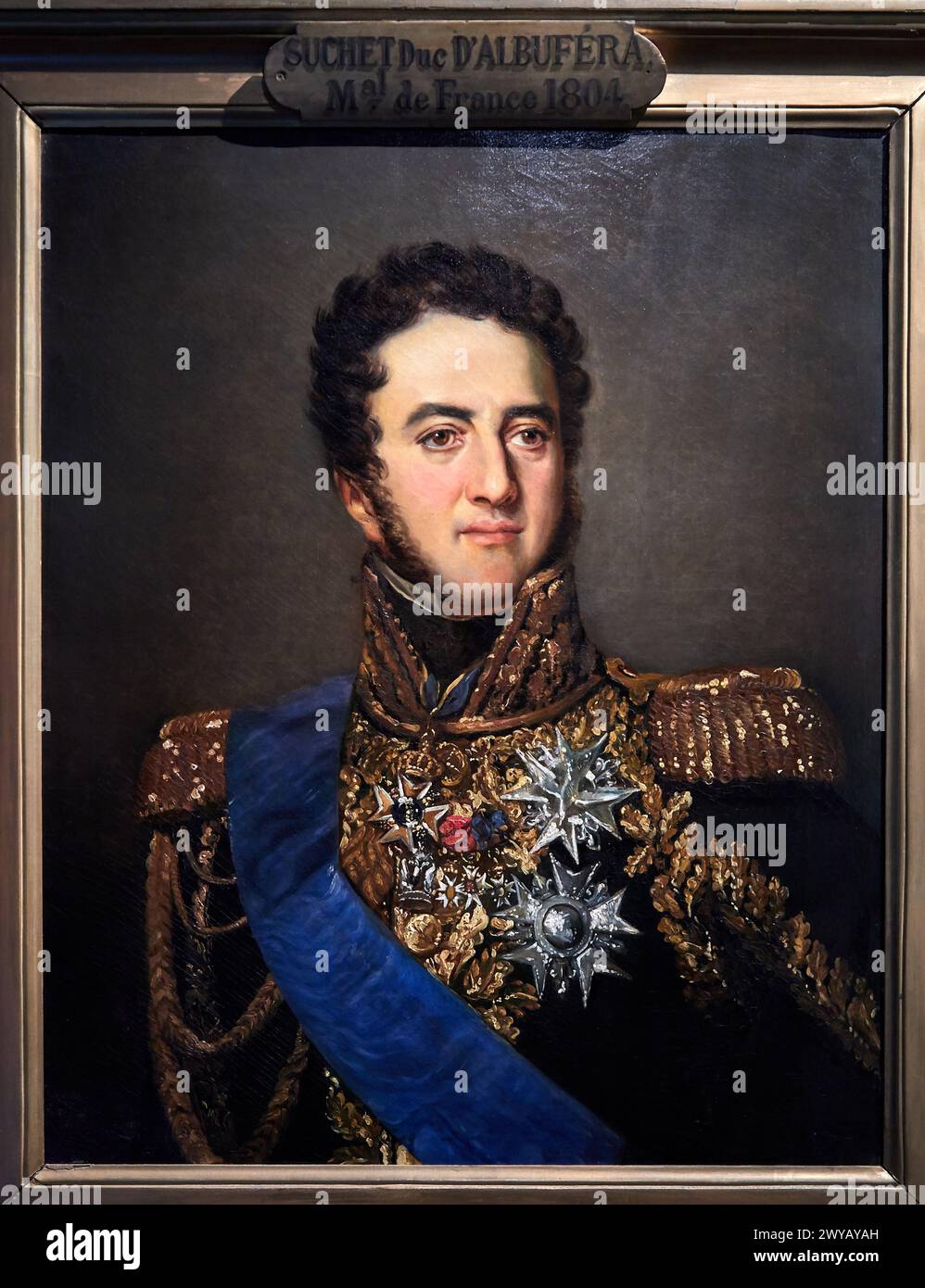 Marshal Louis Gabriel Suchet (1770-1826), 1834, Adelaide Gault, Musée ...