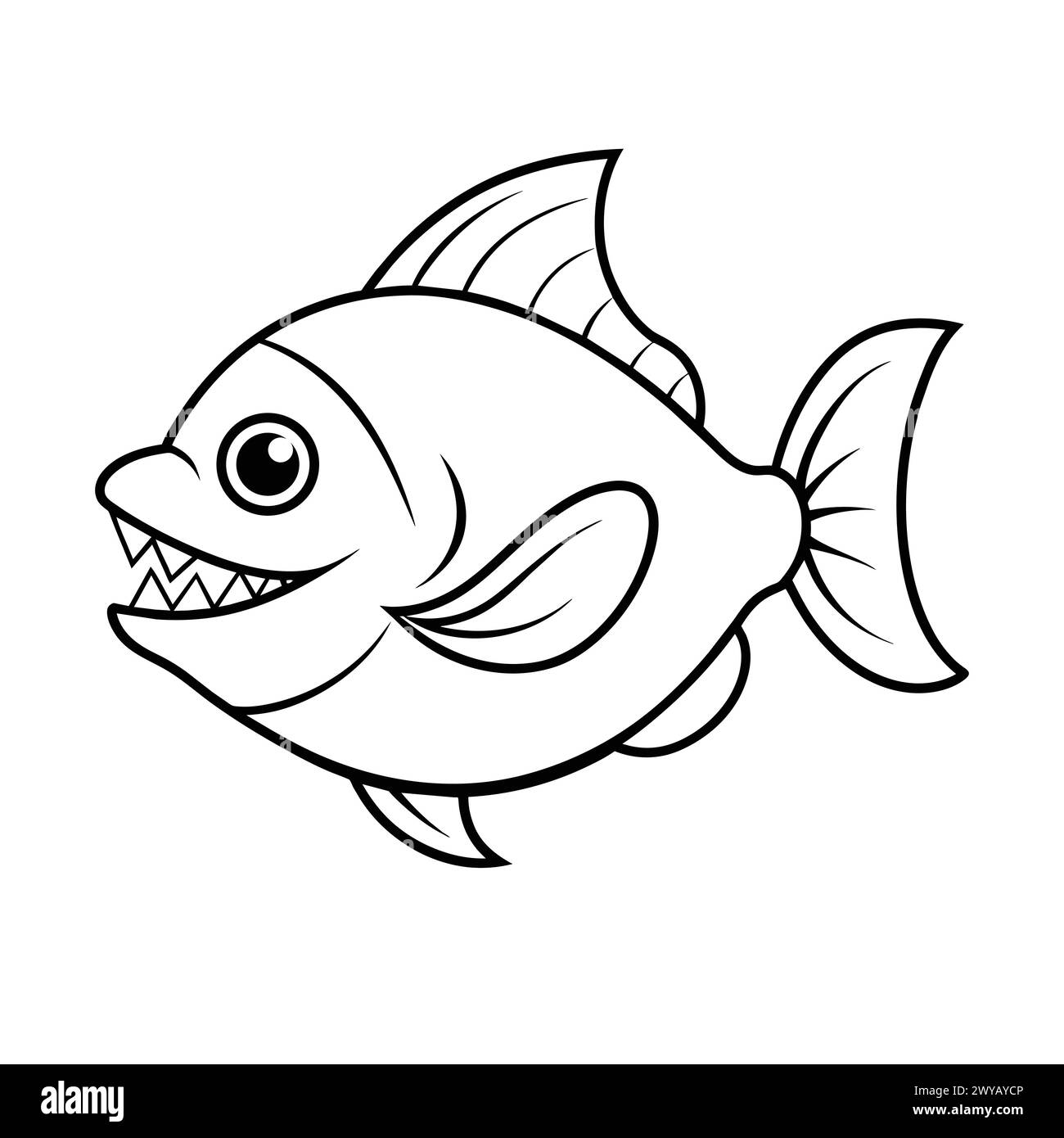 FISH LINE ART DESIGN Stock Vector Image & Art - Alamy