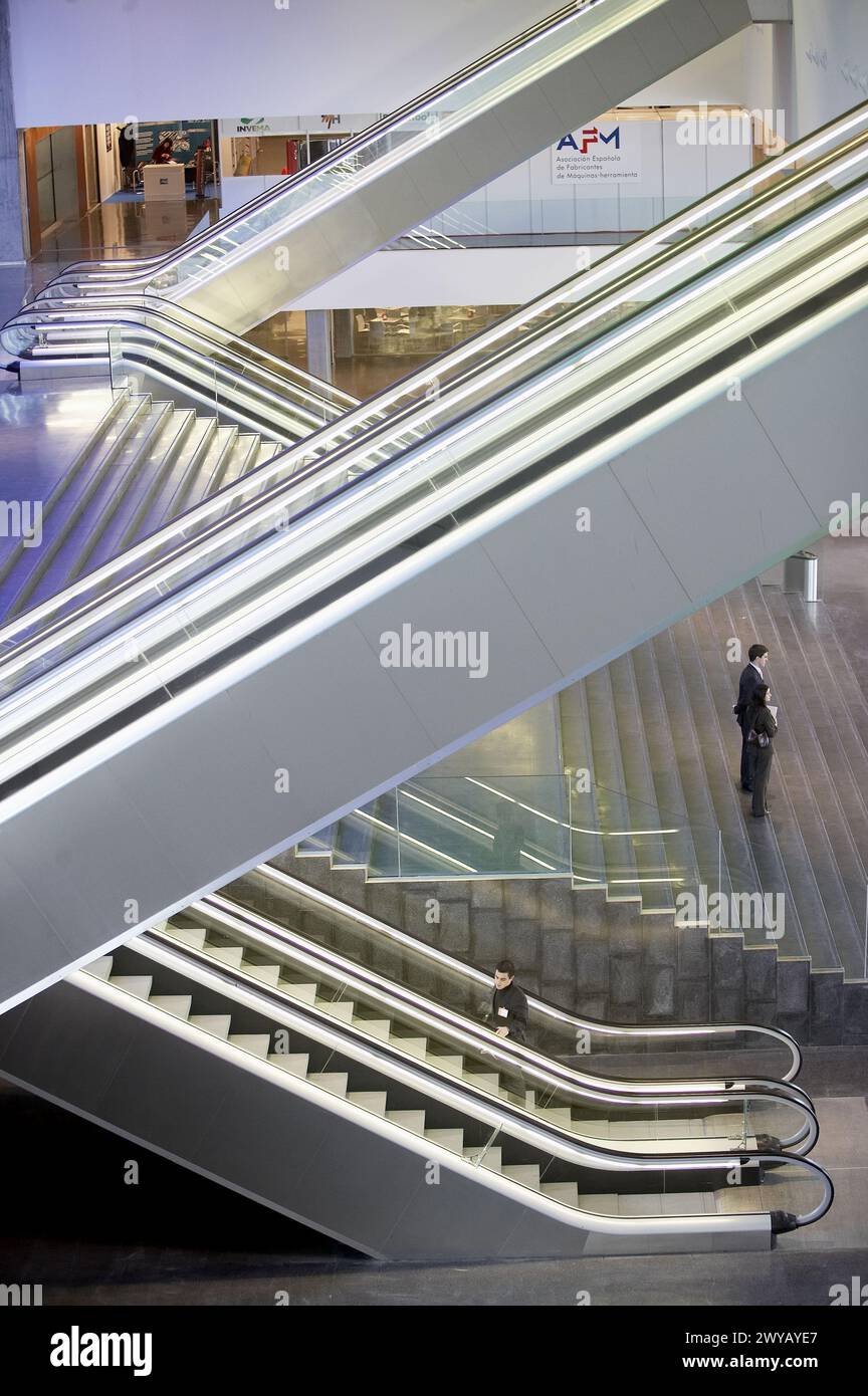 Escaleras Mecanicas, BEC, Bilbao Exhibition Center, Barakaldo, Bizkaia ...