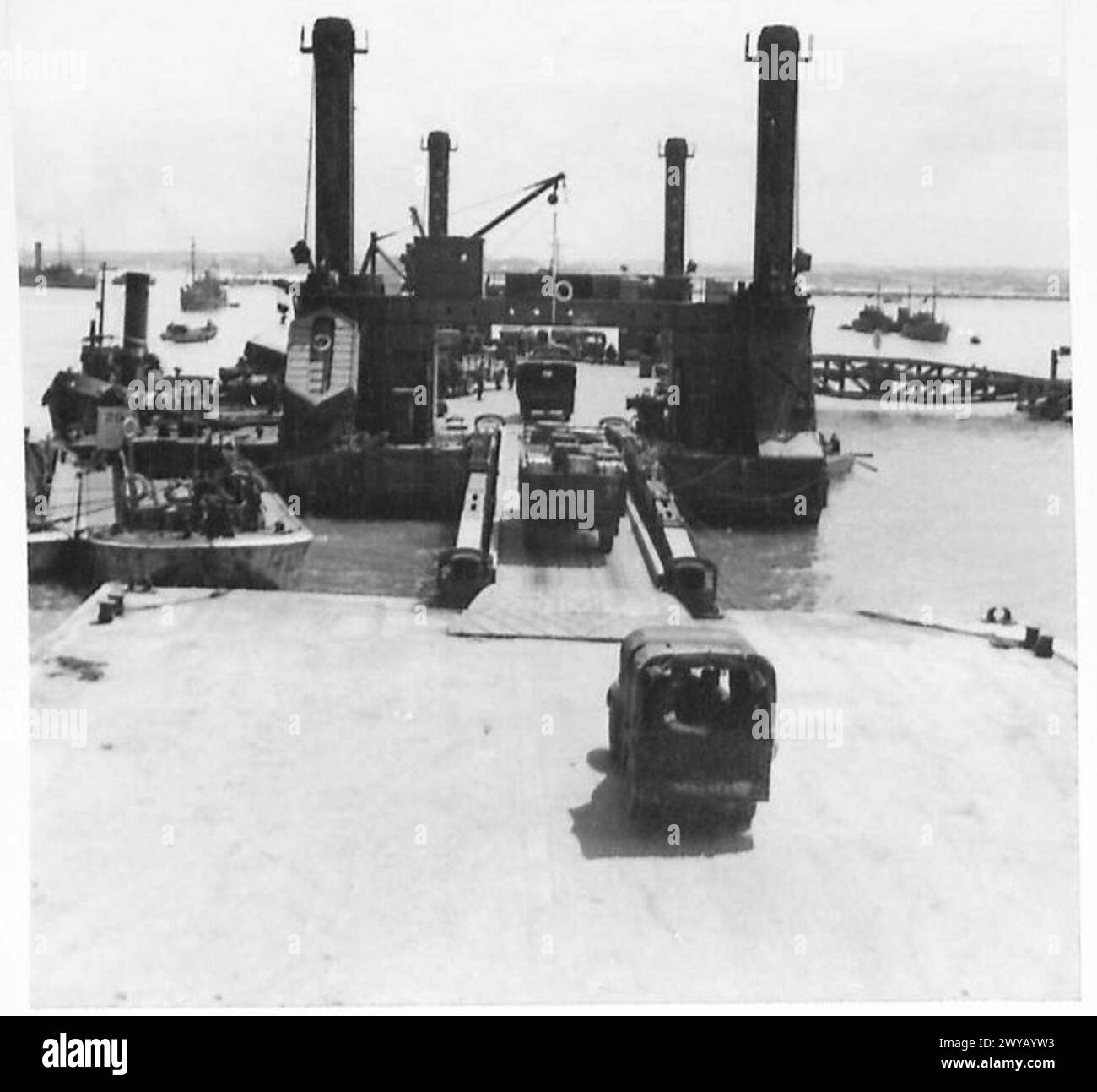 SPECIAL ASSIGNMENT FOR TN5 - Original wartime caption: Showing berths ...