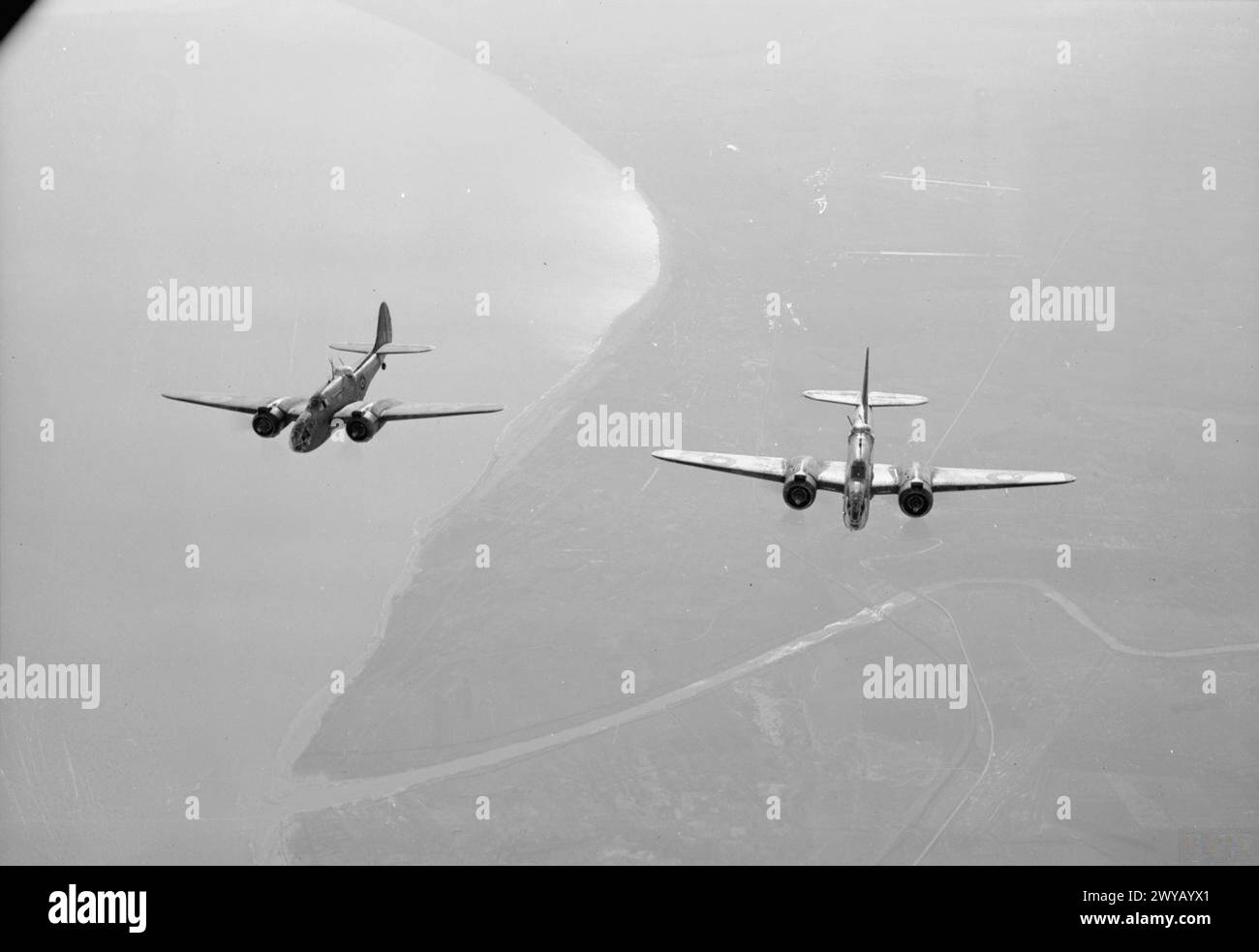 Martin Baltimore Mark IVs of No. 223 Squadron RAF, based at Celone ...
