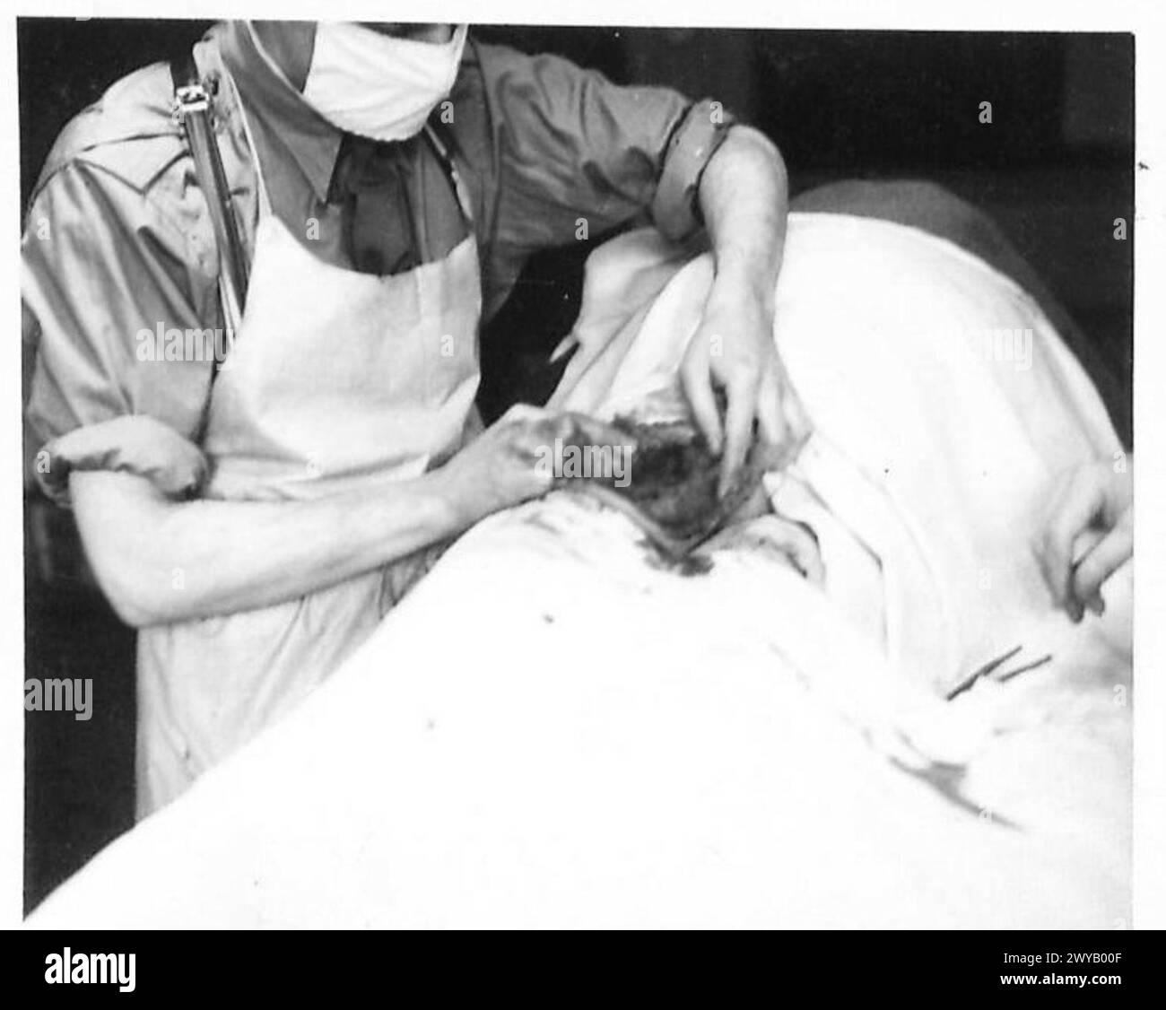 Wounded soldier wwii Cut Out Stock Images & Pictures - Alamy