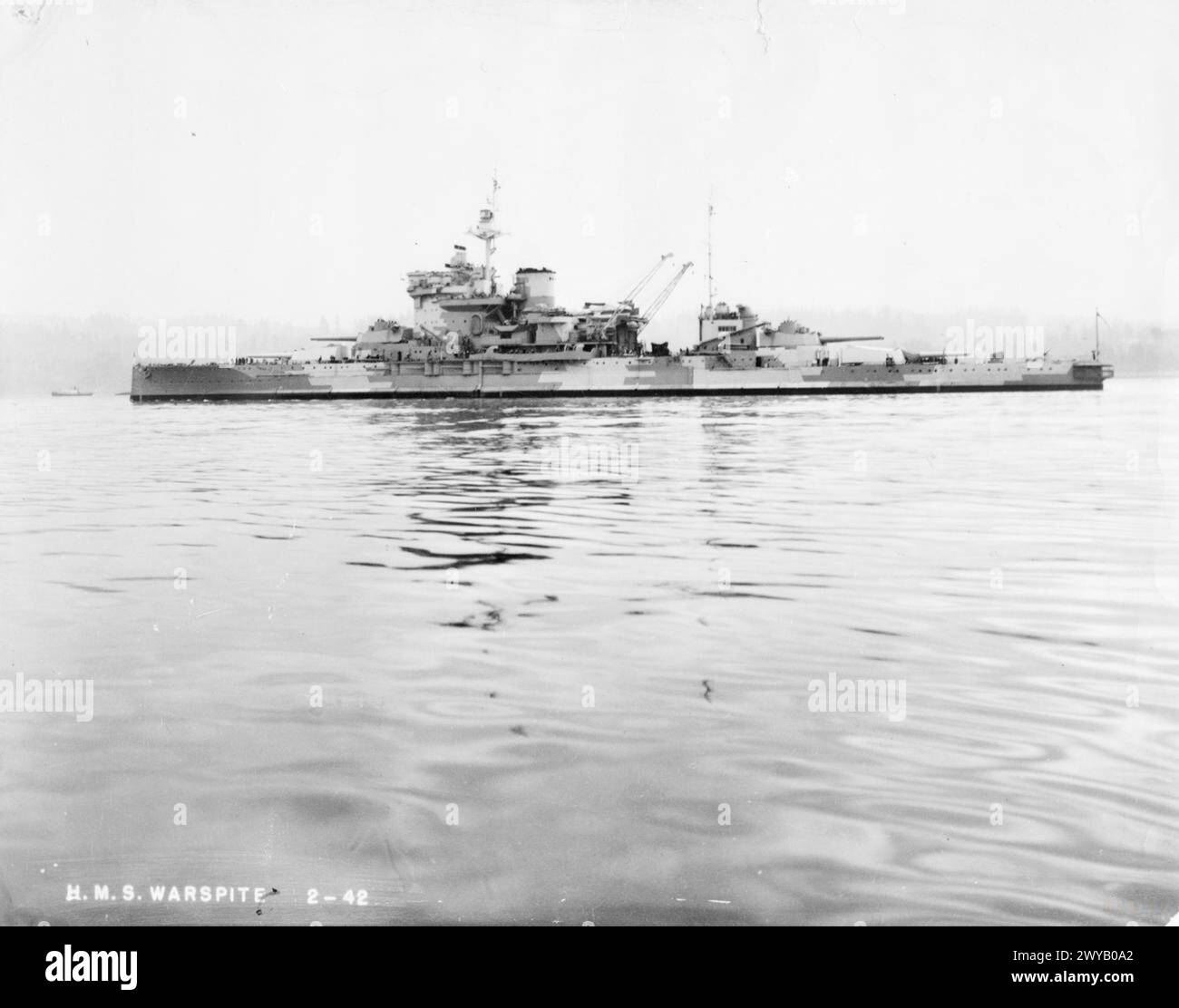 Hms warspite hi-res stock photography and images - Alamy