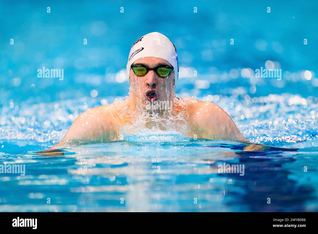 LONDON, UNITED KINGDOM. 05 April, 2024. Lewis Maxwell competes in Men’s ...