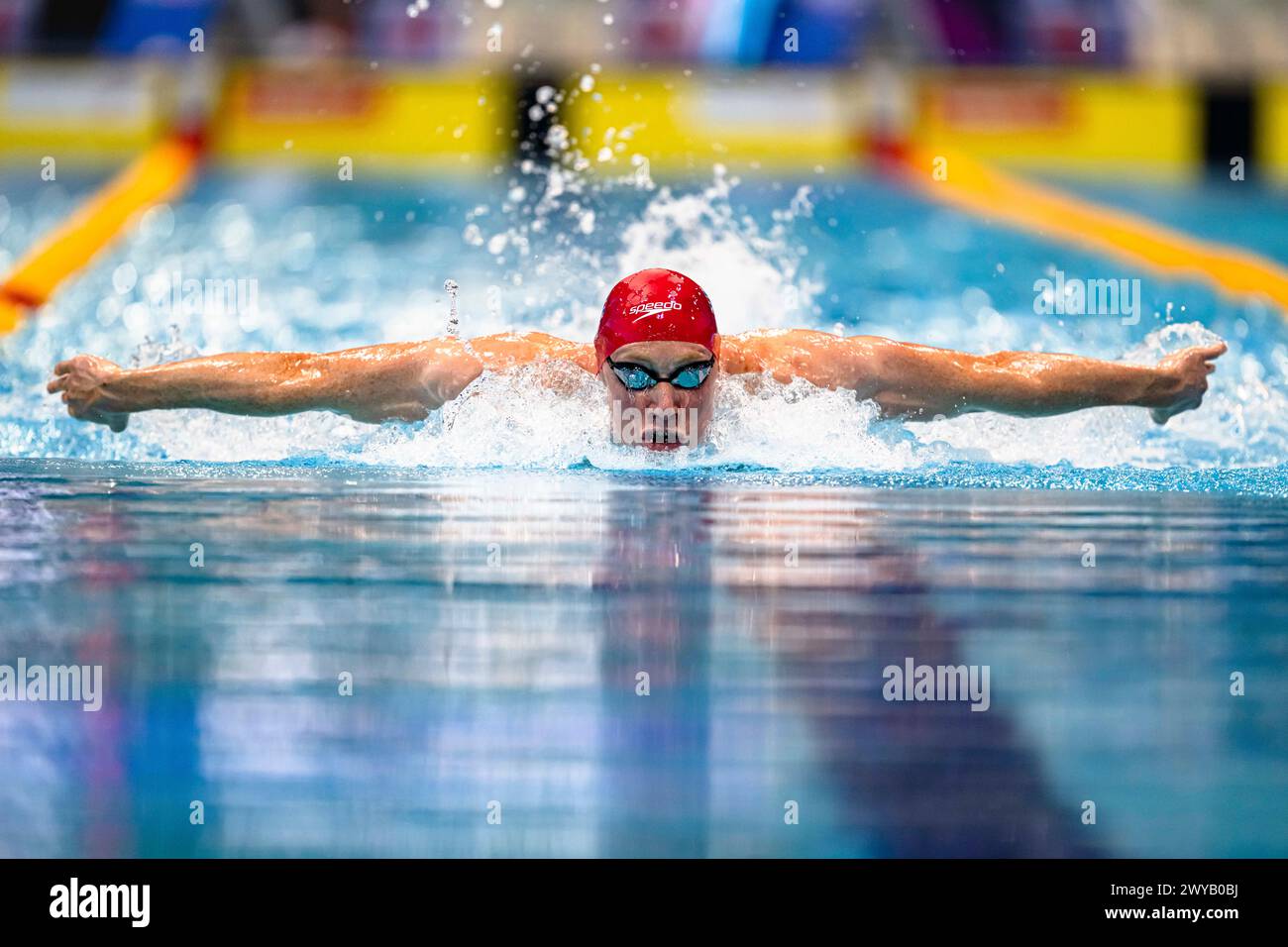 LONDON, UNITED KINGDOM. 05 April, 2024. Tom Dean competes in Men’s 400m ...