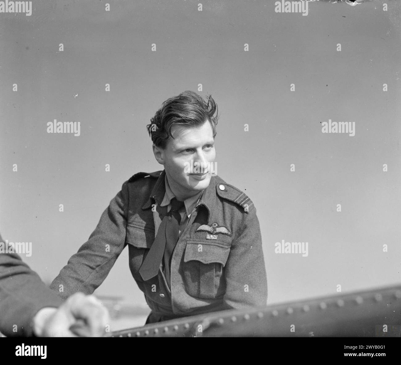 Wing Commander T.F. Dalton-Morgan, leader of the Ibsley Wing, served ...