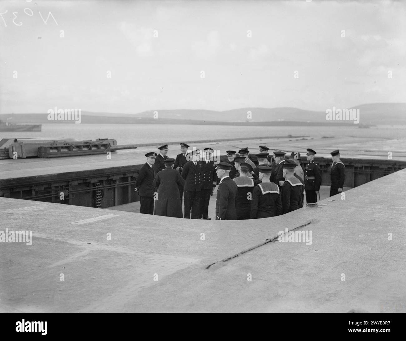 The Prime Minister And Sir Stafford Cripps Visit The Home Fleet At Scapa Flow 9 11 October 1942