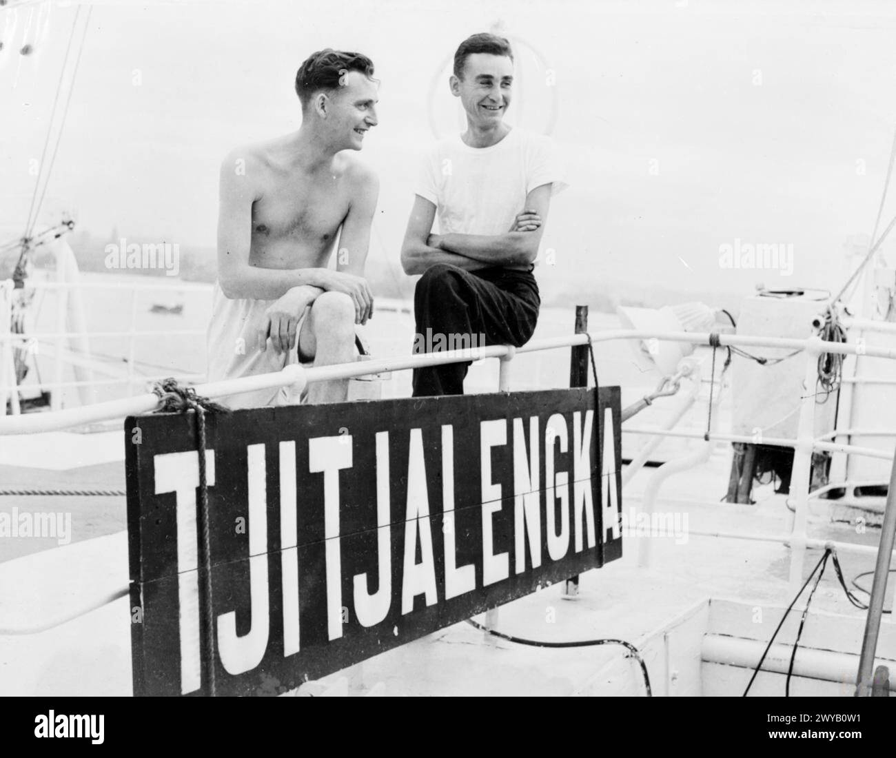 WITH THE NAVY IN THE FAR EAST. SEPTEMBER 1945, NAVAL PERSONALITIES AND ...