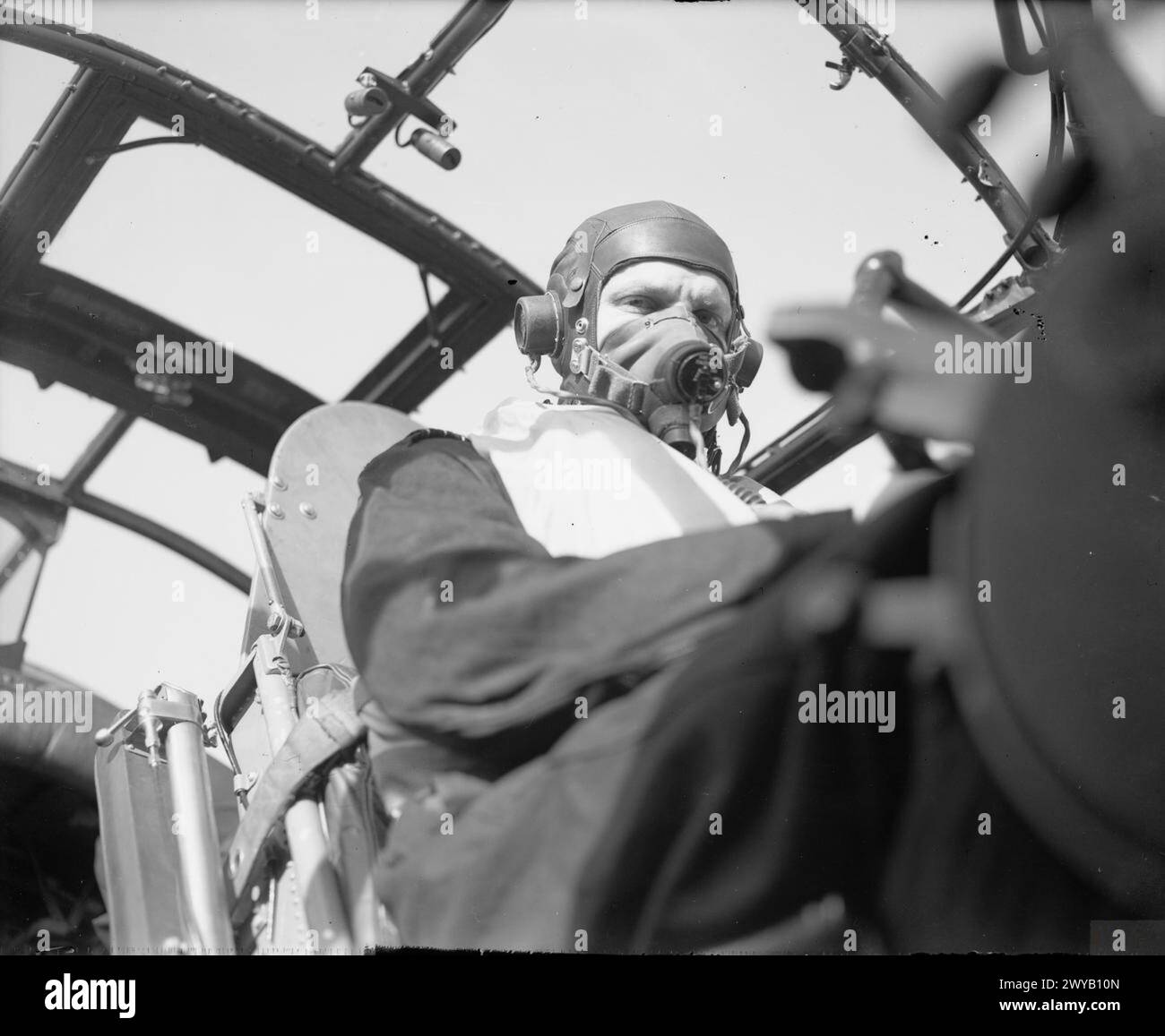 ROYAL AIR FORCE BOMBER COMMAND, 1942-1945. - The pilot of an Avro ...